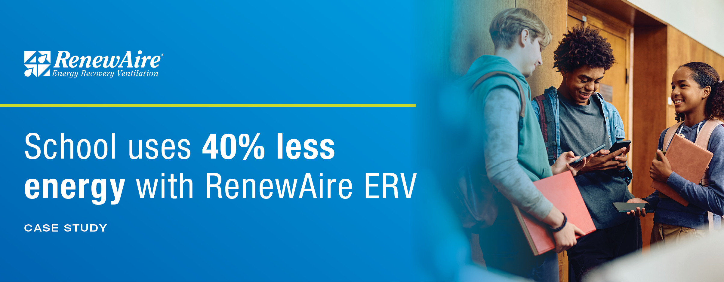 L'école consomme 40 % d'énergie en moins - RenewAire